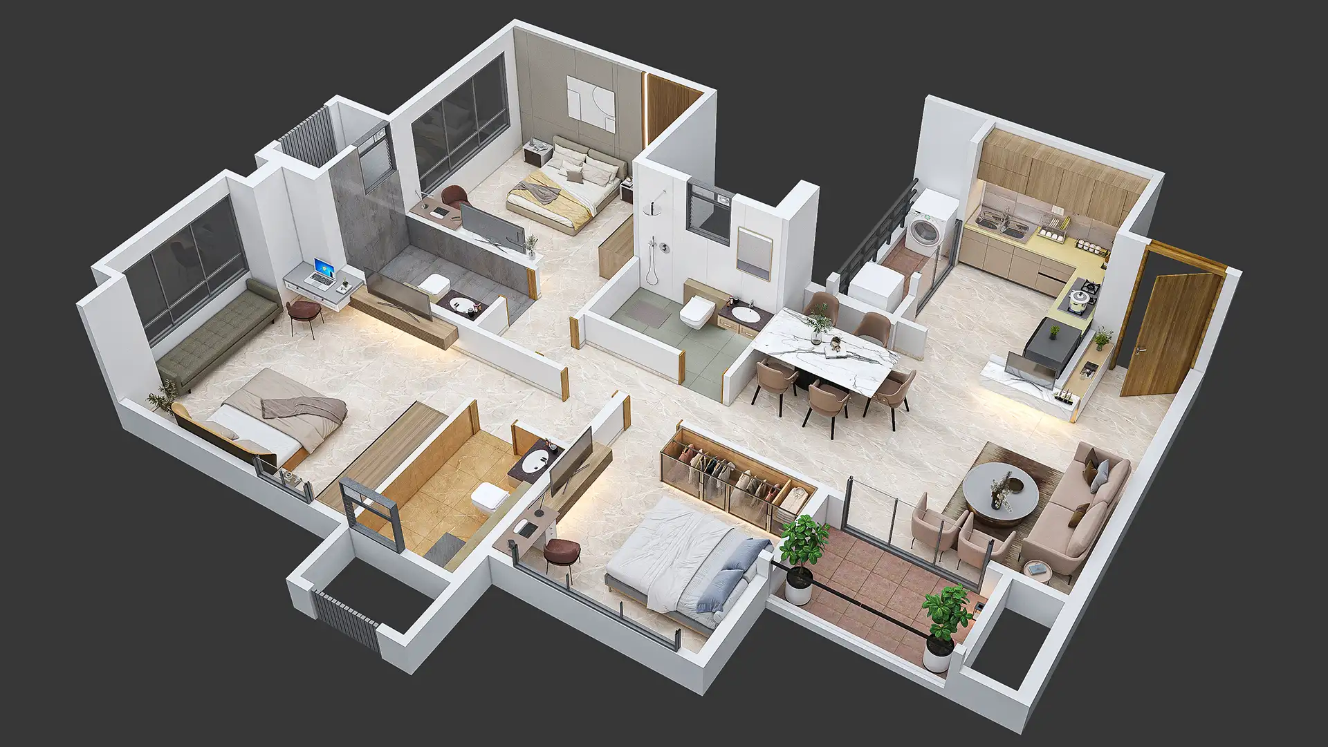 Luxury 2-4 BHK Flats in Bavdhan, Pune | Cielo by VTP Luxe®