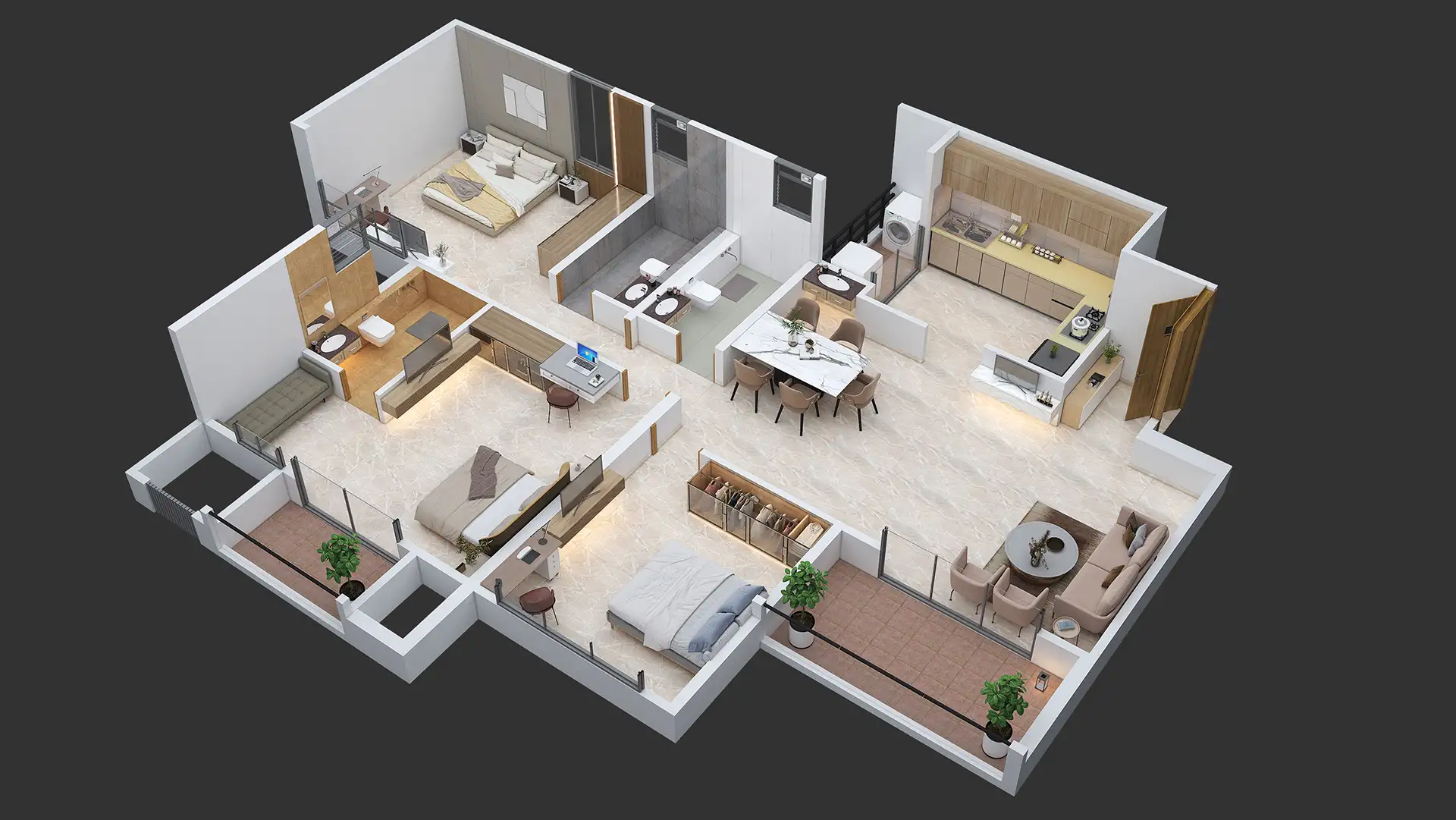 Luxury 2-4 BHK Flats in Bavdhan, Pune | Cielo by VTP Luxe®